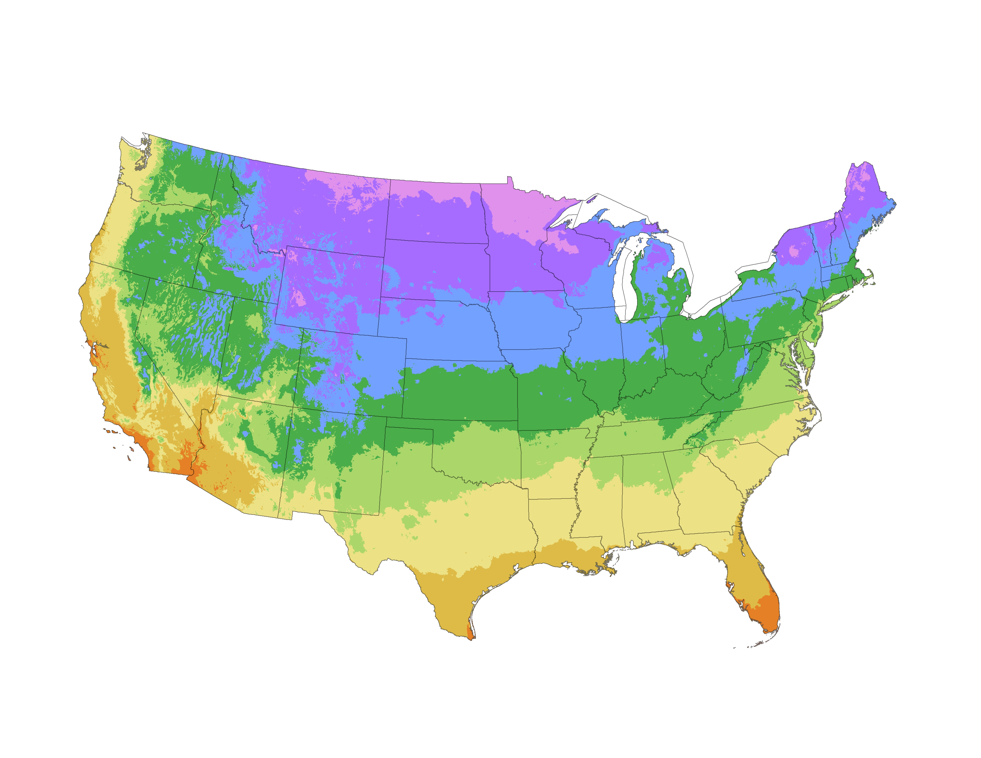 Plant Hardiness Zone Map Plant Hardiness Zone Map